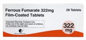 Ferrous Fumarate 322mg Iron Tablets 28 tablets - Online Pharmacy ...