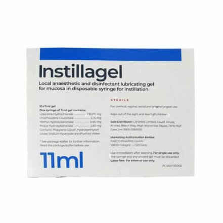 Instillagel Sterile Gel - Buy Online, FREE Delivery Over £50! - Call ...