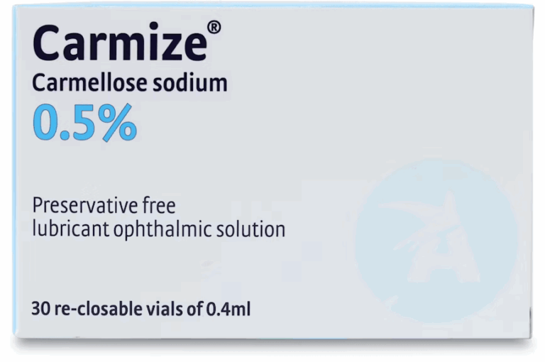 Carmize Carmellose Eye Drop 0.5% 30 Pack - Buy Online, FREE Delivery ...